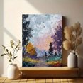 Abstract Landscape Canvas Print Wall Art for Living Room Bedroom Office ...