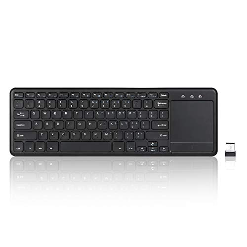 Perixx PERIBOARD-716 Wireless Keyboard with Touchpad, Support Multiple ...