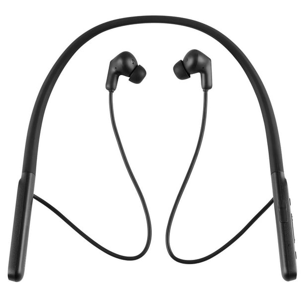 onn. Wireless In-Ear Neckband Headphones with Active Noise Cancelling ...
