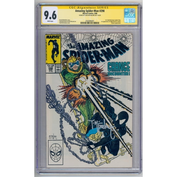Amazing Spider-Man #298 - CGC 9.6 Comic Book - Walmart.com