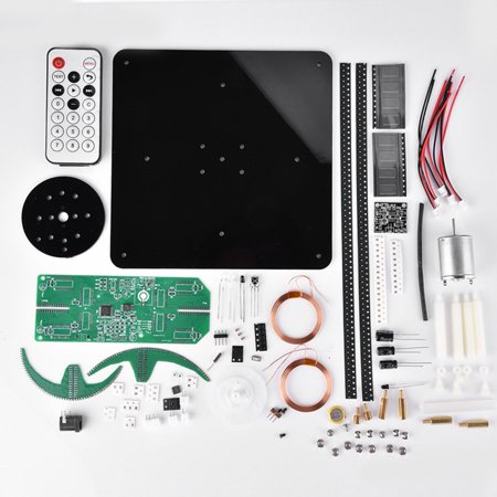 Wchiuoe DIY Spherical Rotating LED Kit,DIY Electronic Biaxial Spherical ...