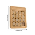 Magnetic Digital Huarong Road Sliding Puzzle for Logical Thinking and ...