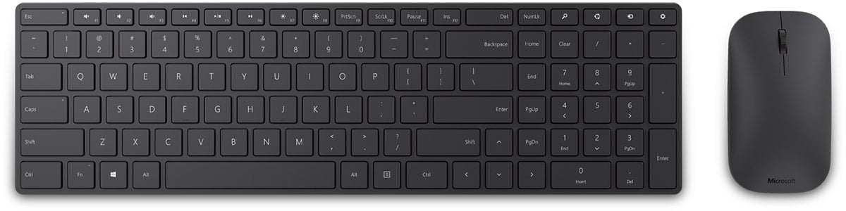 Microsoft Designer Bluetooth Desktop Keyboard and Mouse (7N9-00001 ...