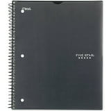 Spiral Notebook 1 Subject Wide Ruled Customizable - Assorted Colors by ...