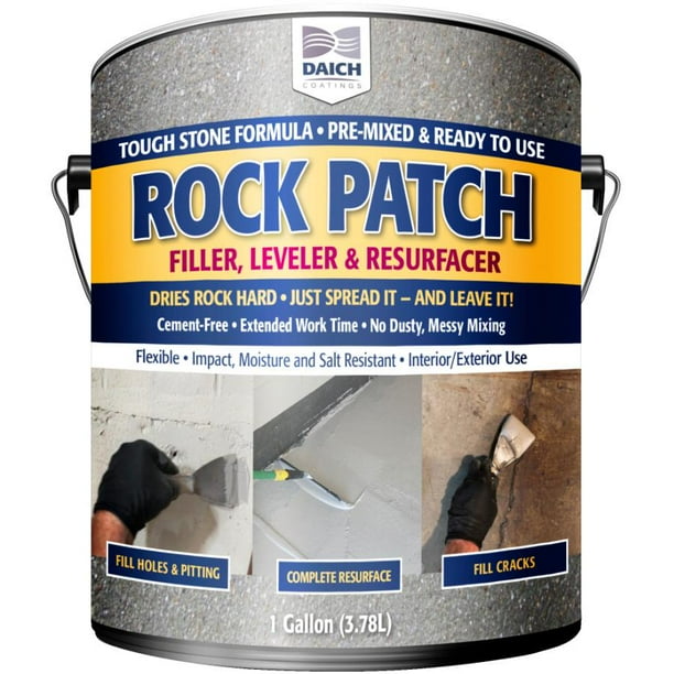 Rock Patch Filler, Leveler & Resurfacer - Grey, 3.7 L - Walmart.ca