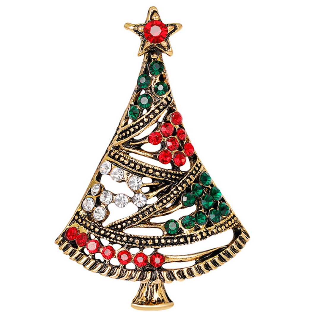 Click here for Nobrand Christmas Brooch Retro Xmas Tree Brooch Pi... prices