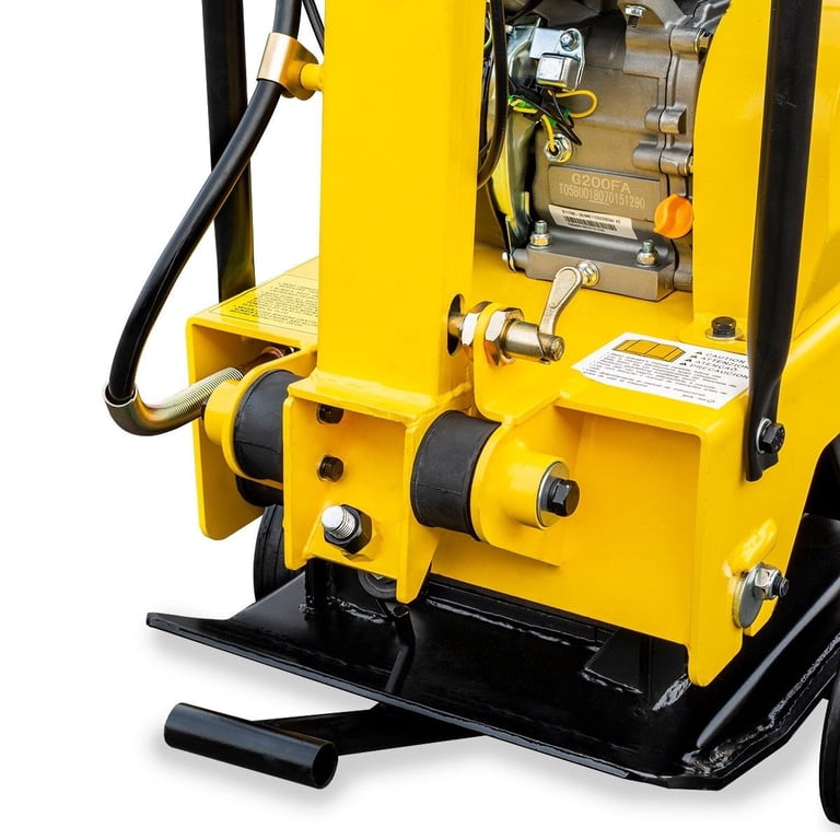8200N Force Plate Compactor With Wheels 2.5HP Plate Compactor Gas 79 ...
