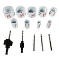 Milwaukee 49-22-4029 Hole Dozer General Purpose Bi-Metal Hole Saw Set (17 Piece) - Walmart.com