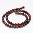 1Strand Natural Mahogany Obsidian Bead Strands Round 12mm Hole: 1mm ...