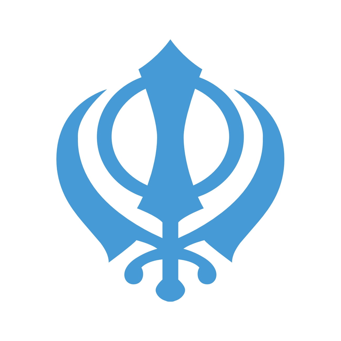 Sikh Symbol Sticker Decal Die Cut - Self Adhesive Vinyl - Weatherproof ...