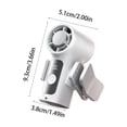 Portable Handheld Turbo Fan, Mini Fan, Handheld/Clip-On Dual Mode ...