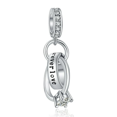Pandora Rose Row Of Hearts Clip Charm 781978 - Walmart.com