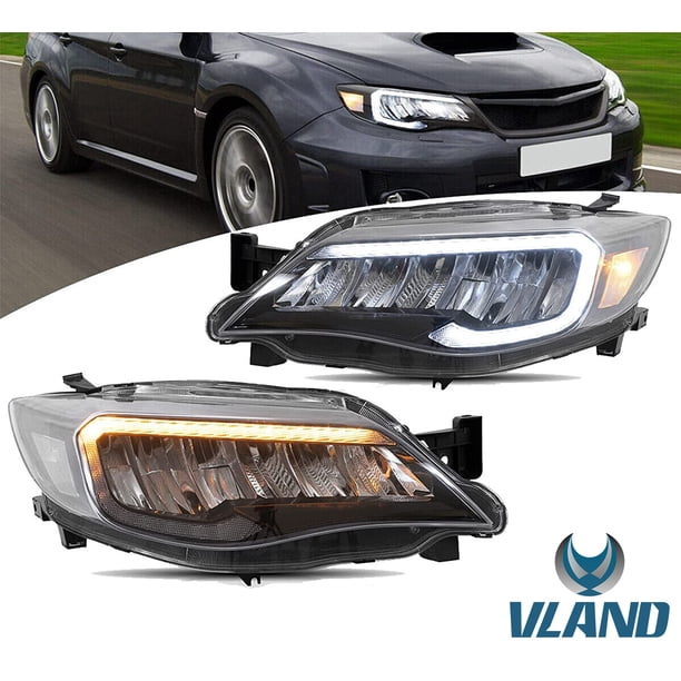 VLAND LED Headlights For Subaru WRX STI 2008-2014 [Not Fit Models with ...