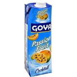 Goya Fruity Passion Fruit Cocktail Drink, Rich in Vitamin C, 33.8 fl oz ...