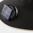 Ceisia Kids' Solar-Powered Fan Sun Hat with Wide Brim and Embroidered ...