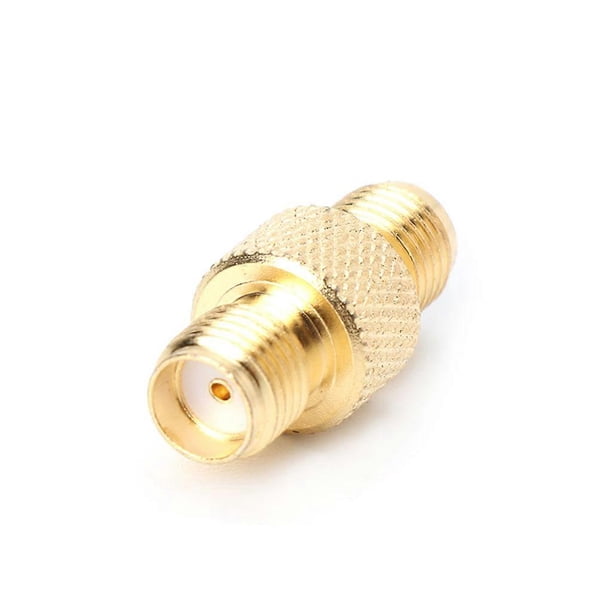 RF SMA Female to SMA Female High Frequency Adapter Copper Coaxial ...