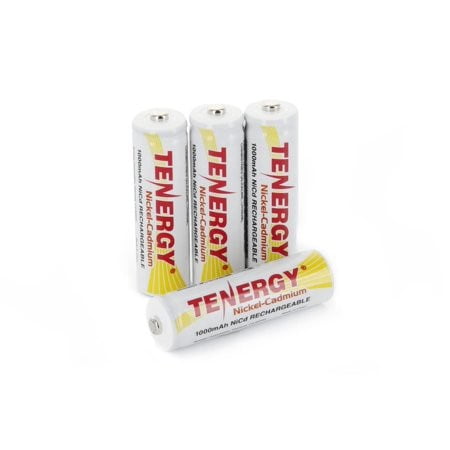 Tenergy AA 1000mAh NiCd Rechargeable Batteries for Solar Garden Lights, Pathway Lights ...