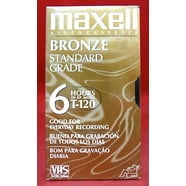 Maxell 8mm GX-MP 120 Videotapes (6-pack) - Walmart.com