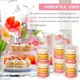 30 Pack Clear Favor Boxes for Treats, 2x2x6 Inch Plastic Rectangle Gift ...