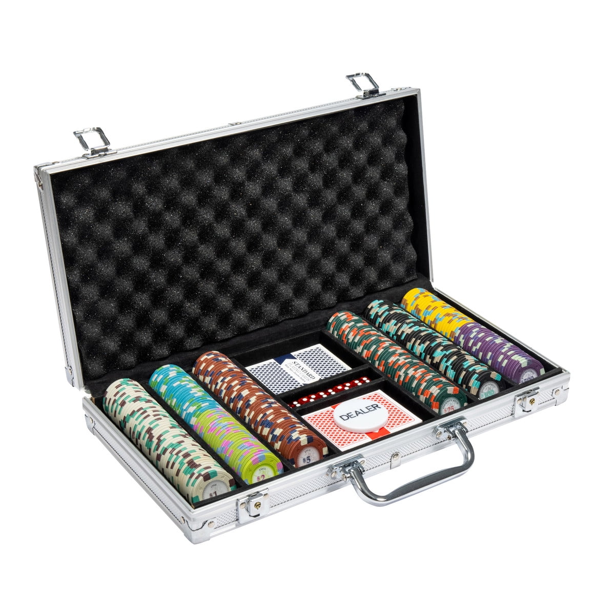 300ct Poker Knights Aluminum - Walmart.com