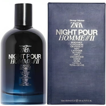 Zara Night Pour Homme II Sport Cologne for Men EDP Eau De Parfum 150 ML ...