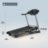 NordicTrack T Series 6.5 S Treadmill: 10% Incline, 0-10 MPH Speed ...
