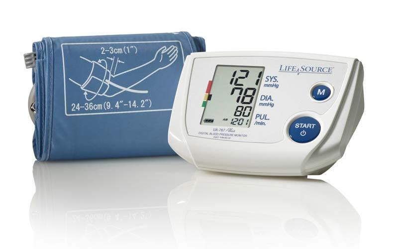 LifeSource 767PVS Auto Inflate Blood Pressure Monitor - Small - Walmart.com