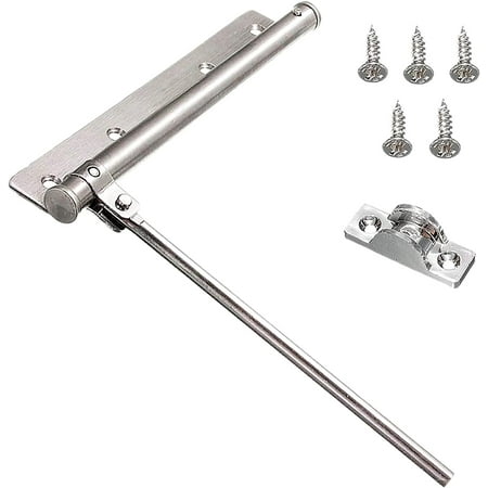 YERDGARY Stainless Steel Door Closer Adjustable Force Self Closing Door ...