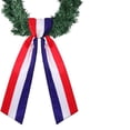 2026 Large Patriotic Ribbon Bow 4th Of July Red White And Blue Bows ...