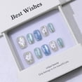 New boutique phototherapy nail patch finished product wholesale fake ...