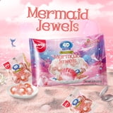 AMOS Gummy Candy, Jelly-Filled Mermaid Jewels, Raspberry Flavor, Gluten ...