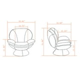 Relax-R Port Leisure Accent Chair in Red Fabric - Walmart.com