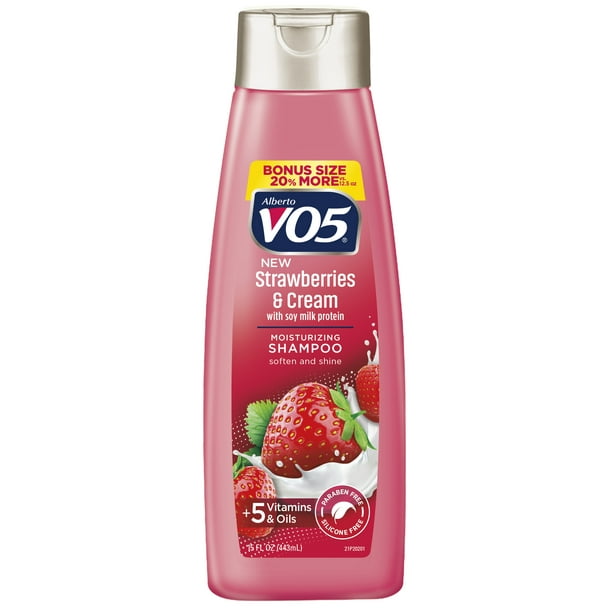 Alberto VO5 Moisture Milks Strawberries & Cream Moisturizing Hair ...
