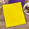 Pen + Gear 3-Prong Paper Portfolios with Pockets, 50-Count, Yellow ...