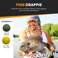 FINS Braids Crappie Ultra-Strong Thin Braided Fishing Line for Crappie ...
