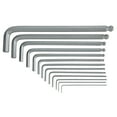 Ironton 13-Pc. SAE Long Arm, Ball End Hex Key Set - Walmart.com