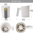Electric Flour Shifter, 1L Automatic Flour Strainer, Handheld&Portable ...