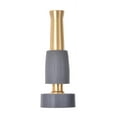 Expert Gardener Heavy-Duty Brass 4-inch Adjustable Tip Twist Nozzle ...