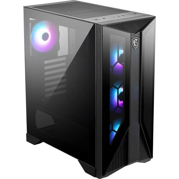 MSI MPG GUNGNIR 120R Black Computer Case - Walmart.com