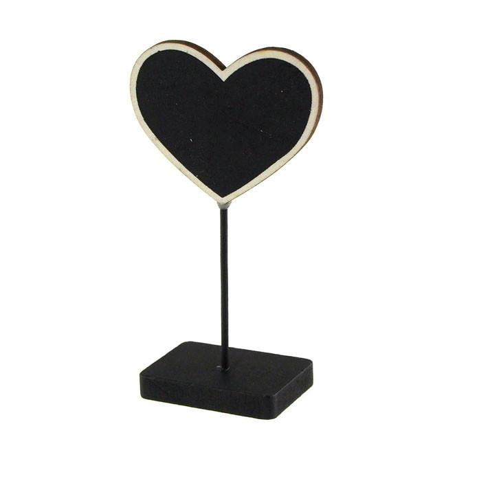 Chalkboard Table Sign, Heart, 5-inch - Walmart.com