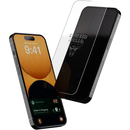 Chicago Bulls Etched for iPhone 14 Pro Max Screen Protector | Walmart ...