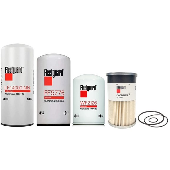 Genuine Fleetguard - Cummins Filtration Maintenance Filters Kit For ...