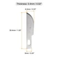 Uxcell Exacto Knife Blades #10 Hobby Knife Blades Precision Exacto ...