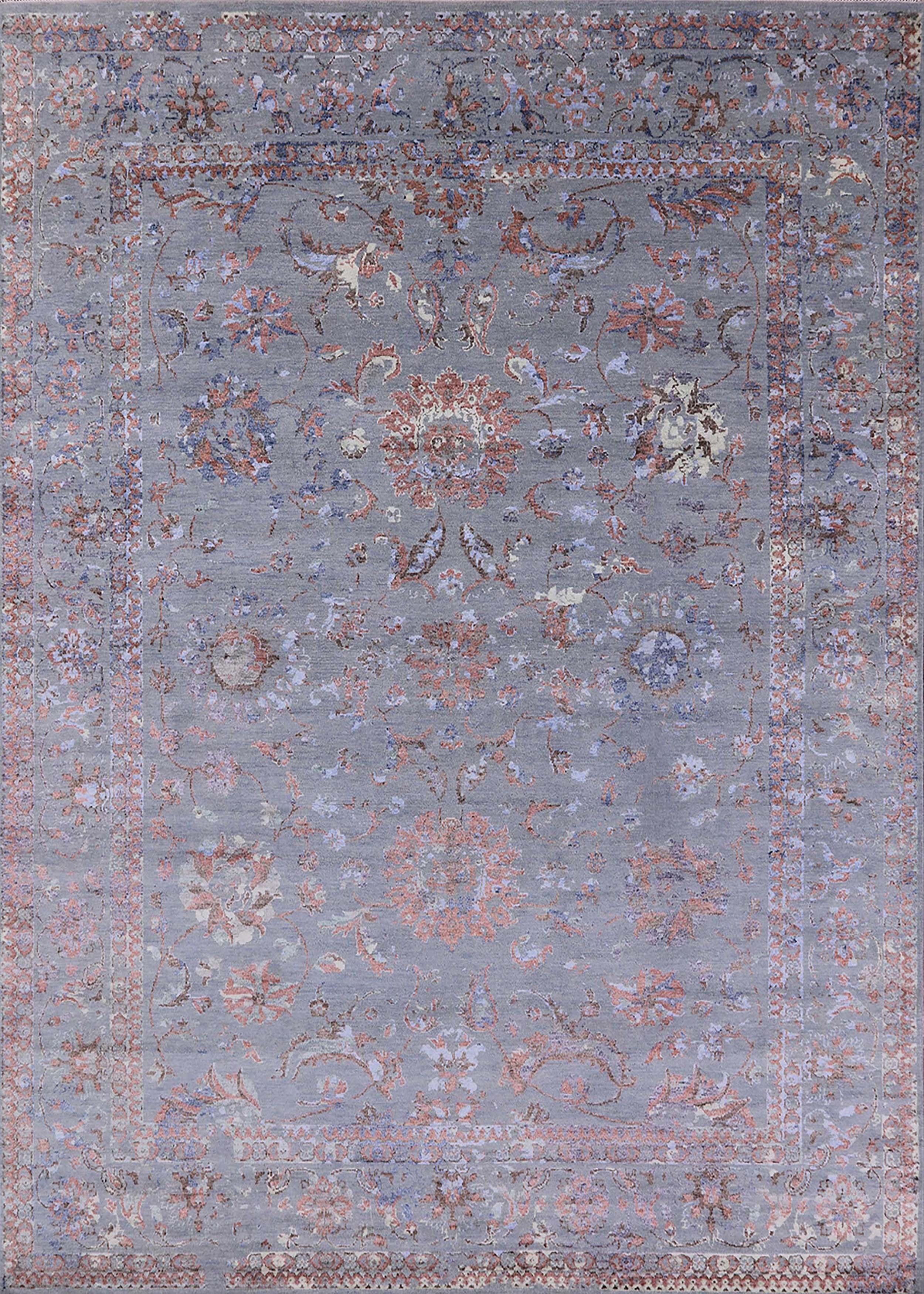 Ahgly Company Indoor Rectangle Mid-Century Modern French Lilac Purple ...