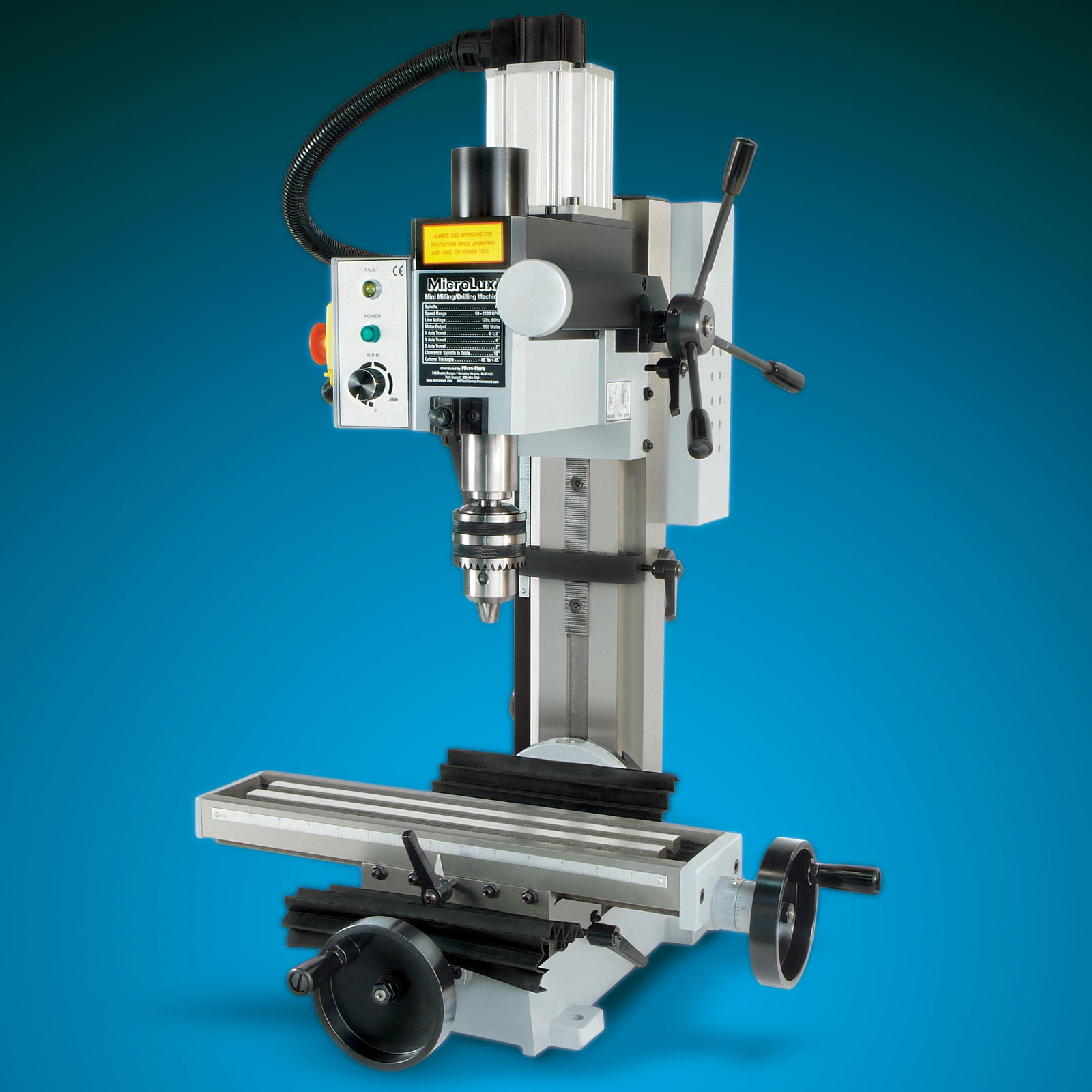 MicroLux® High Precision Heavy Duty R8 Miniature Milling Machine ...