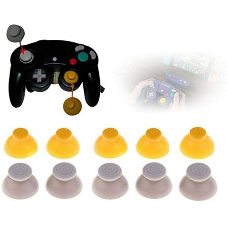 10 x Analog Thumb Sticks Joysticks Cap Replacement C Button for ...