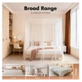 Canopy Bed Frame, Bed Canopy Frame Poles Corner Bracket, Post 4 Corner ...