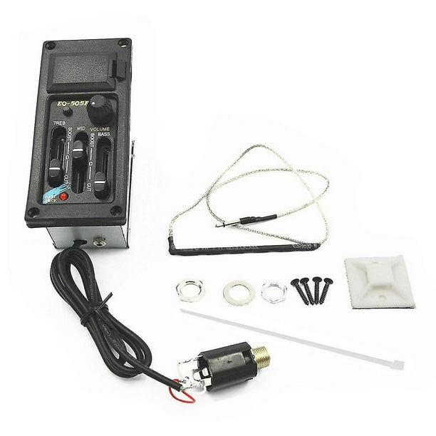 Eq-505r Acoustic Guitar 3 Band Preamp Amplifier Equalizer - Walmart.ca