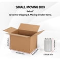 30 Pack 8x6x6 Shipping Boxes Brown, Small Corrugated Cardboard Box for ...