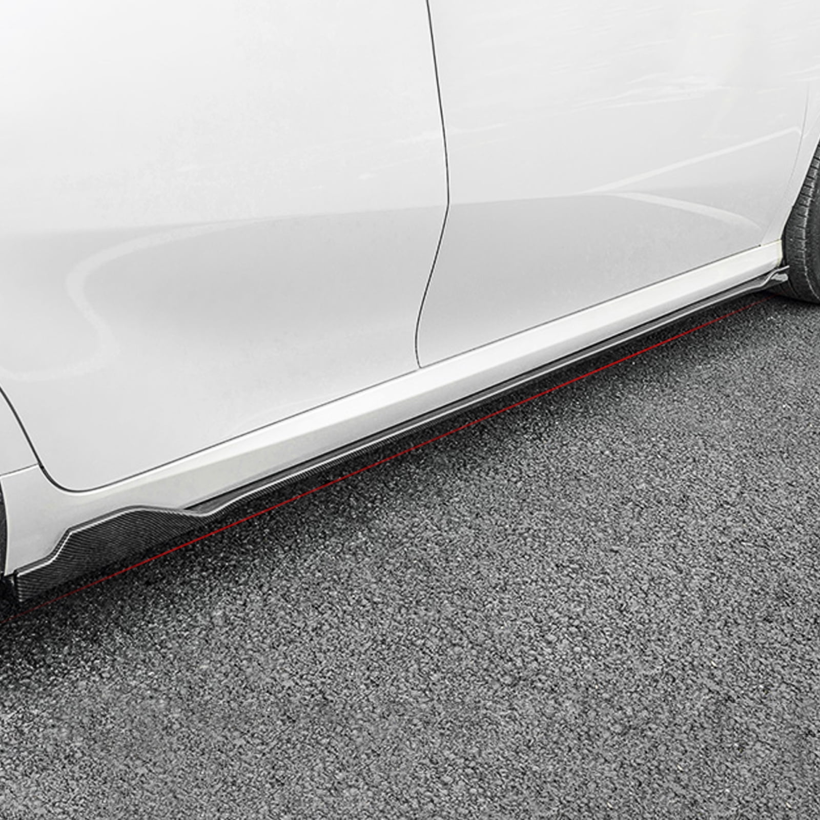 Buy NINTE Side Skirts Extension Rocker Panel for 2018-2022 Toyota Camry ...